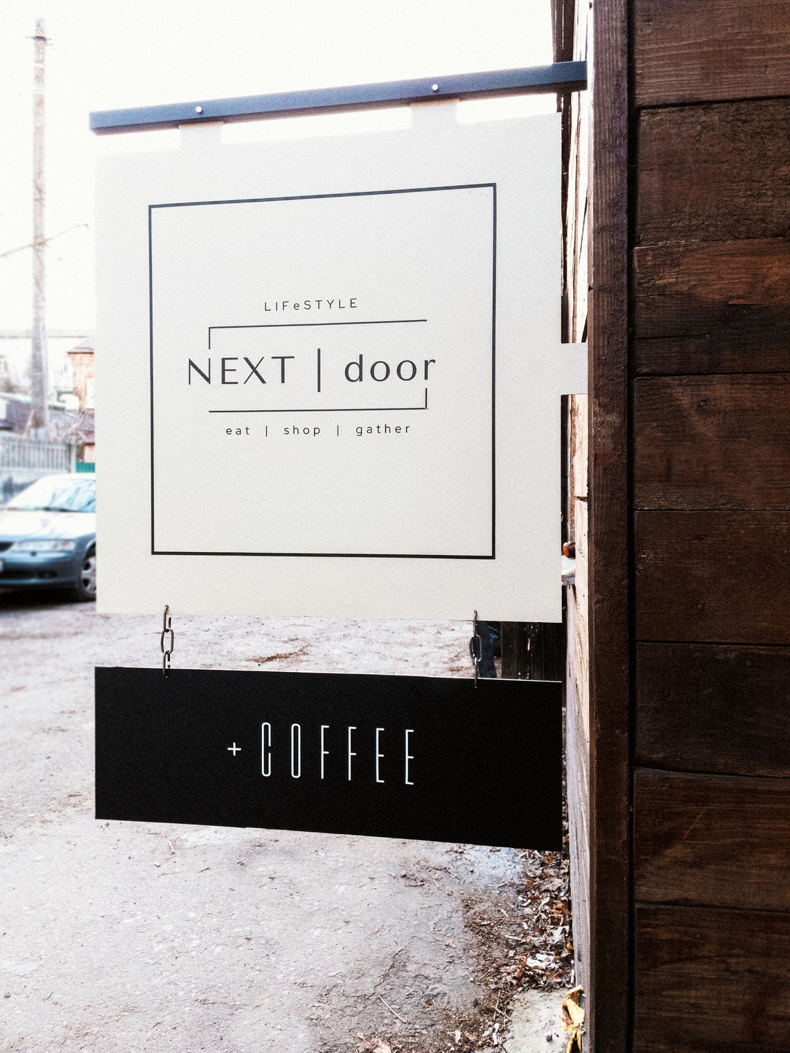 Custom Blade Sign From Composite and Iron Business Logo - Etsy