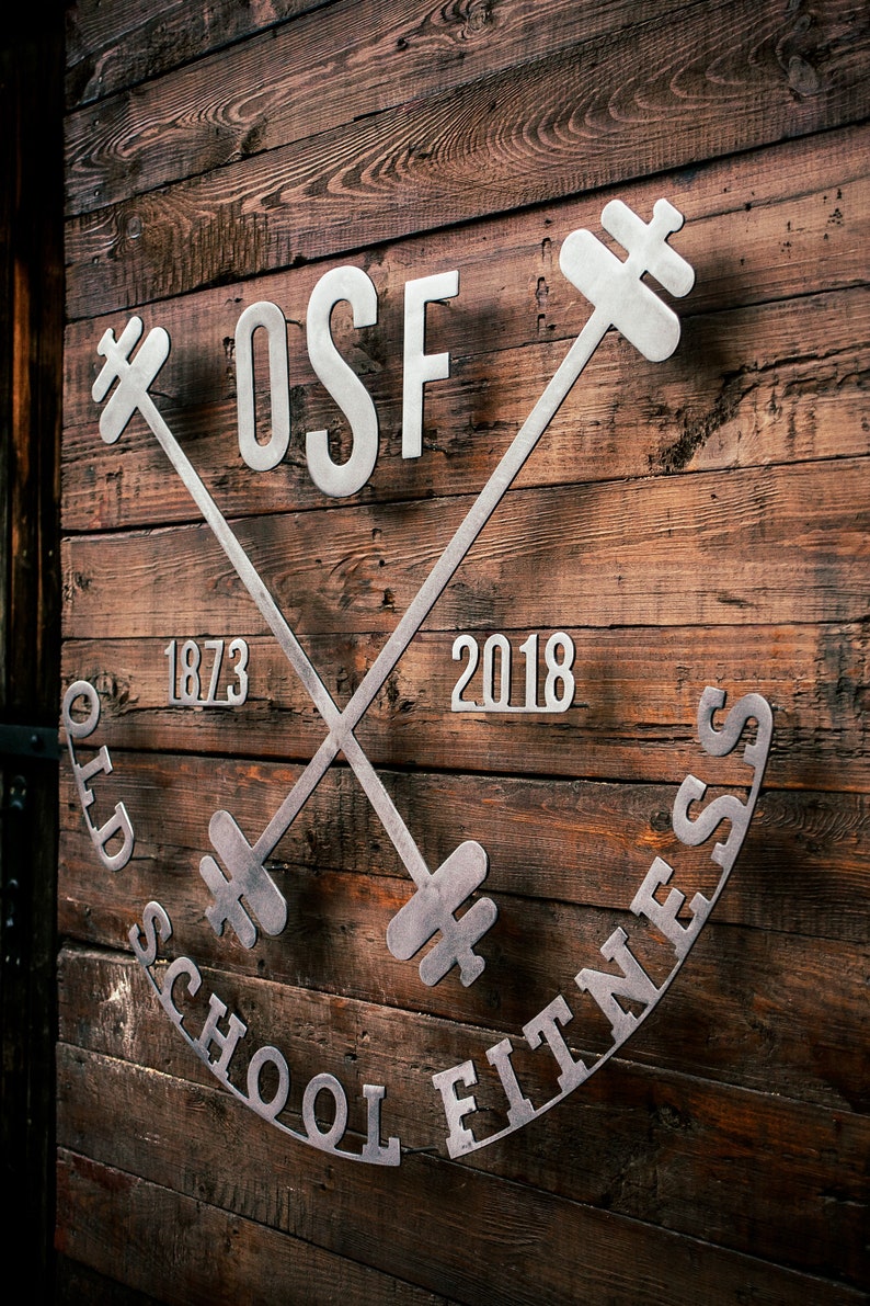 Stylish Steel Sign Made to Order. Metal Plaque / Iron Plaque. | Etsy