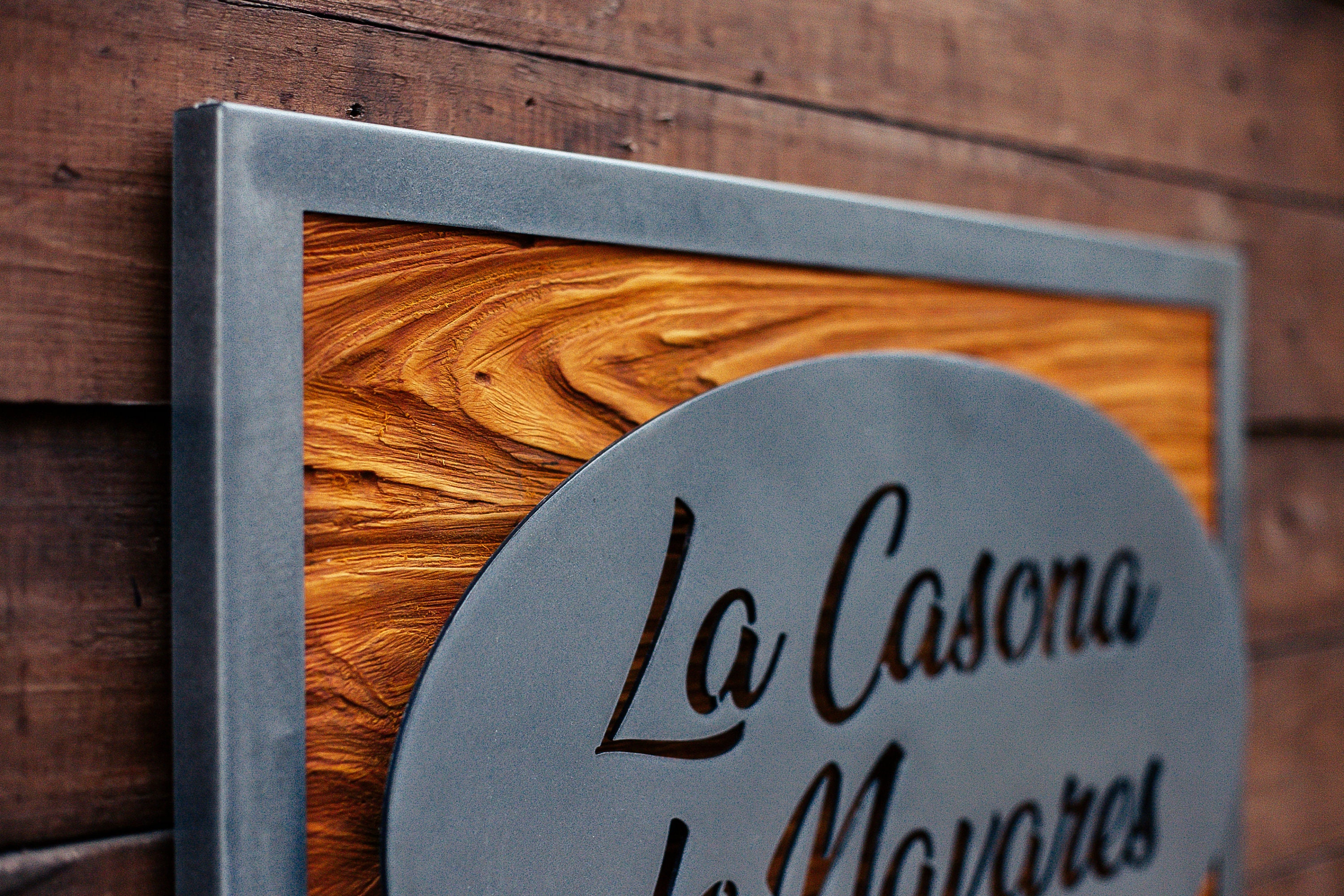 Beautiful Wood Sign With Led. Industrial Sign / Rustic Plaque. | Etsy