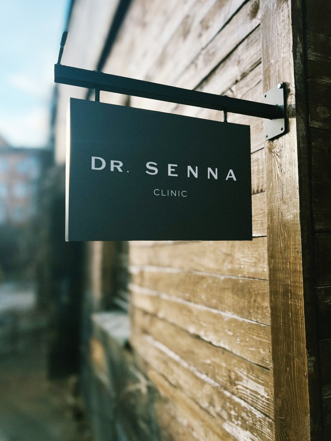 Custom Storefront Sign From Metal and Composite - Business Logo ...