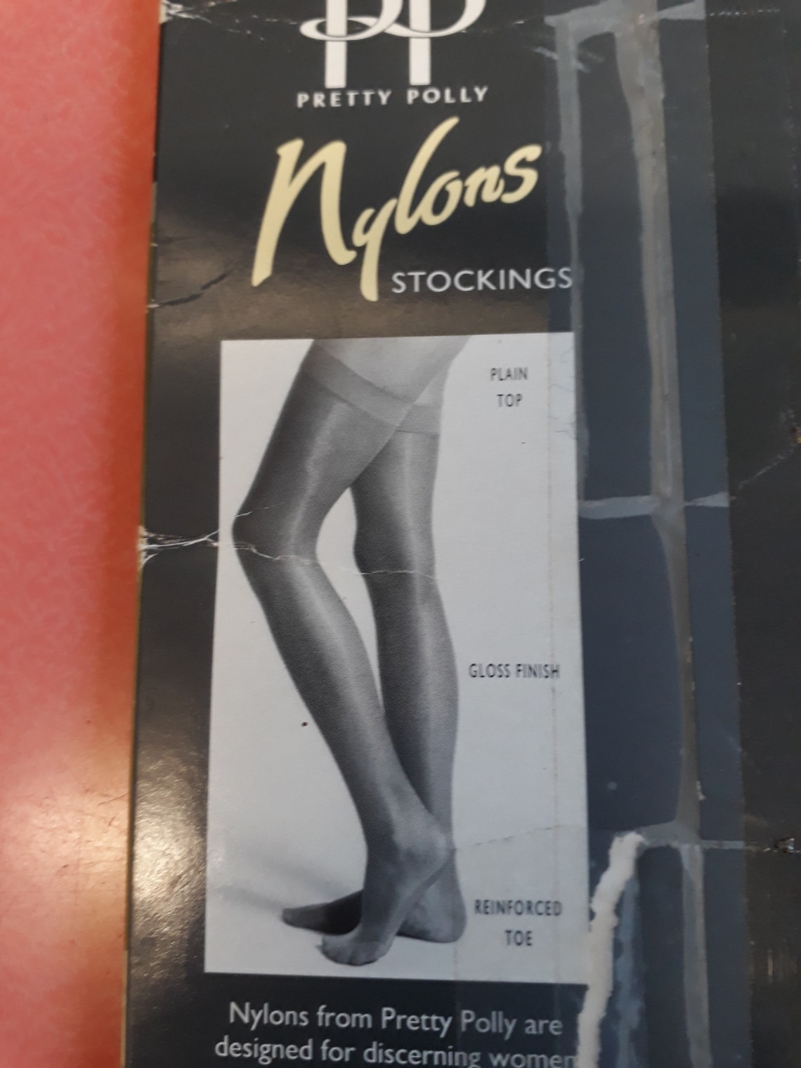 Classic Quality Pretty Polly 'nylons' Seam Free Stockings Shoe 6-8 ...