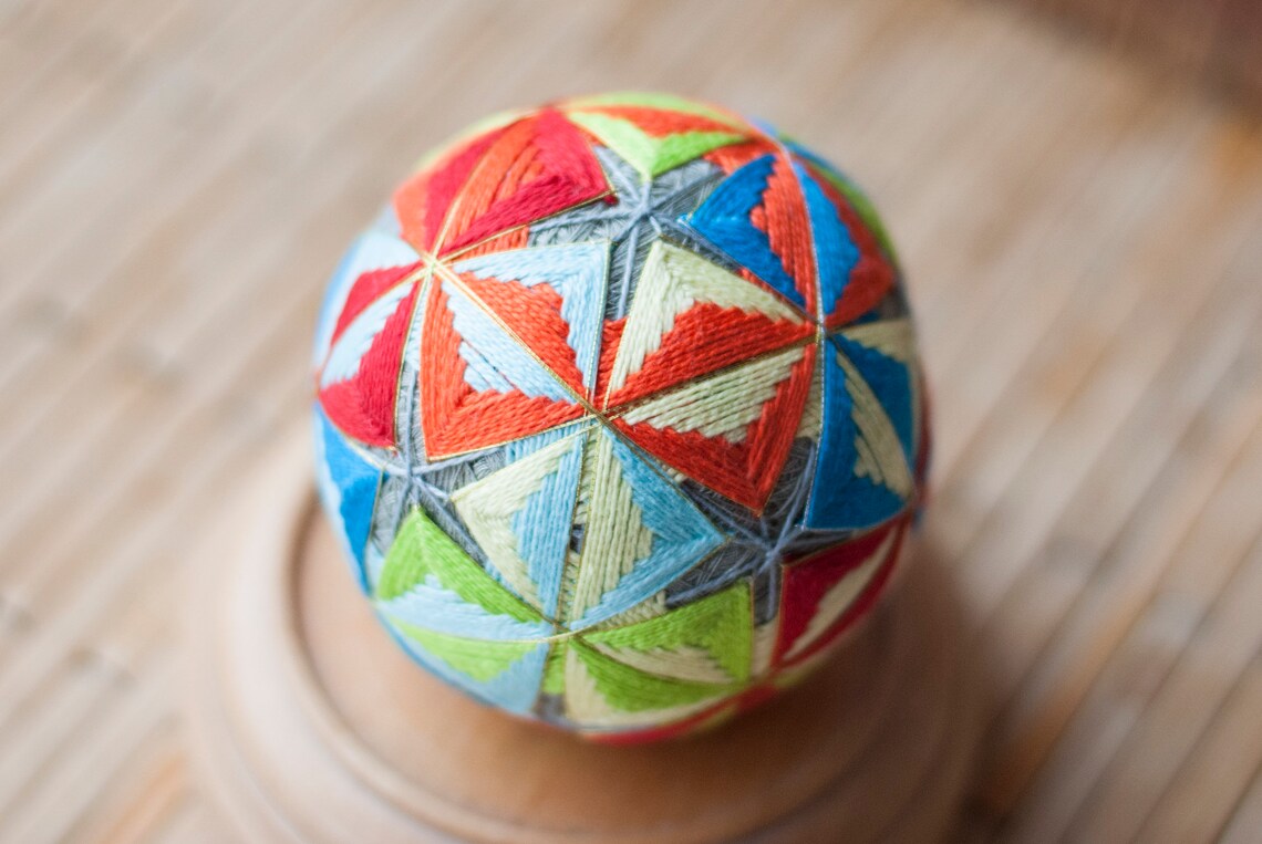 Japanese Handmade Temari Ball - Etsy