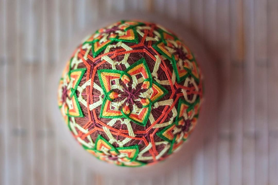 Japanese Handmade Temari Ball - Etsy
