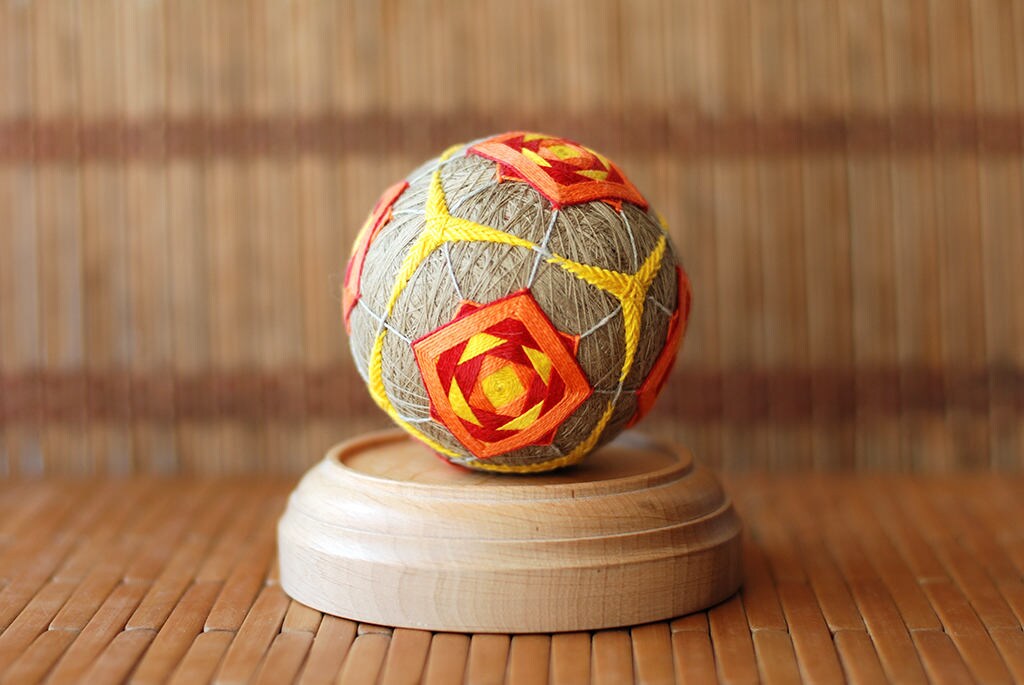 Japanese Handmade Temari Ball - Etsy