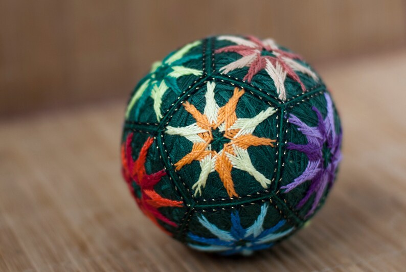 Japanese Handmade Temari Ball - Etsy