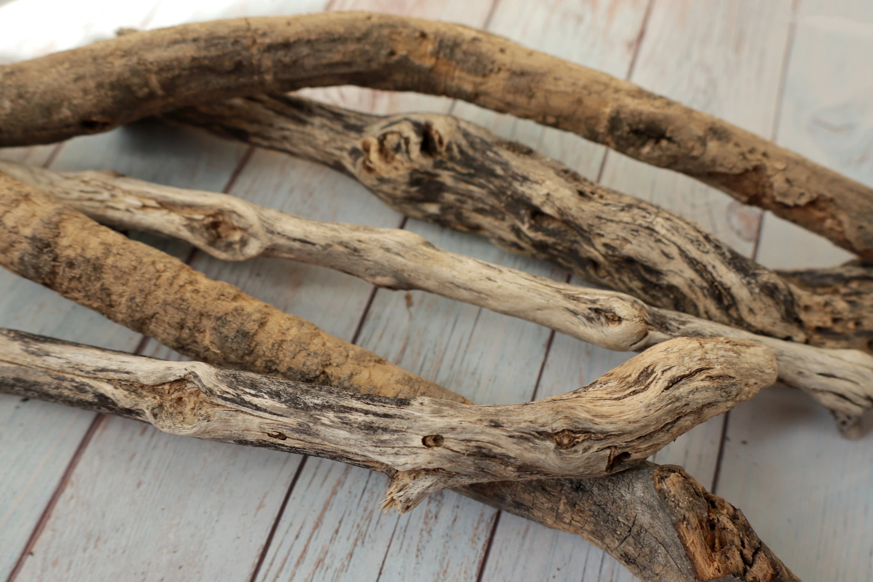 5 longs bâtons de bois flotté texturé 9 16 | Etsy