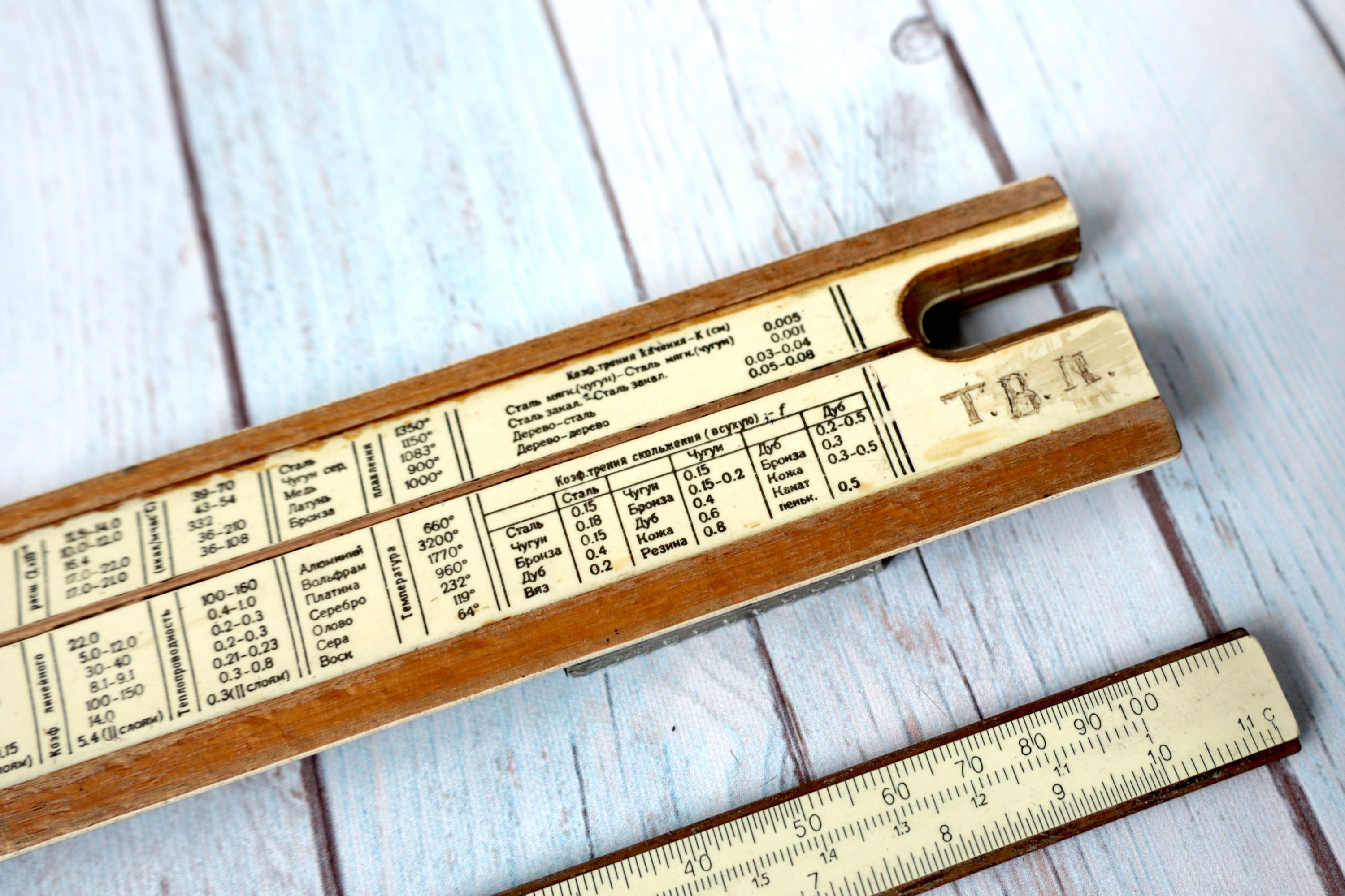 Logarithmic Ruler Vintage Slide Mathematics Calculating Rule - Etsy