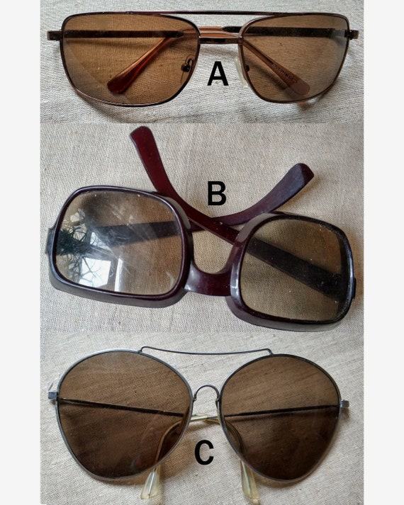 Vintage Soviet Sunglasses Eyewear Retro USSR Glasses - Etsy