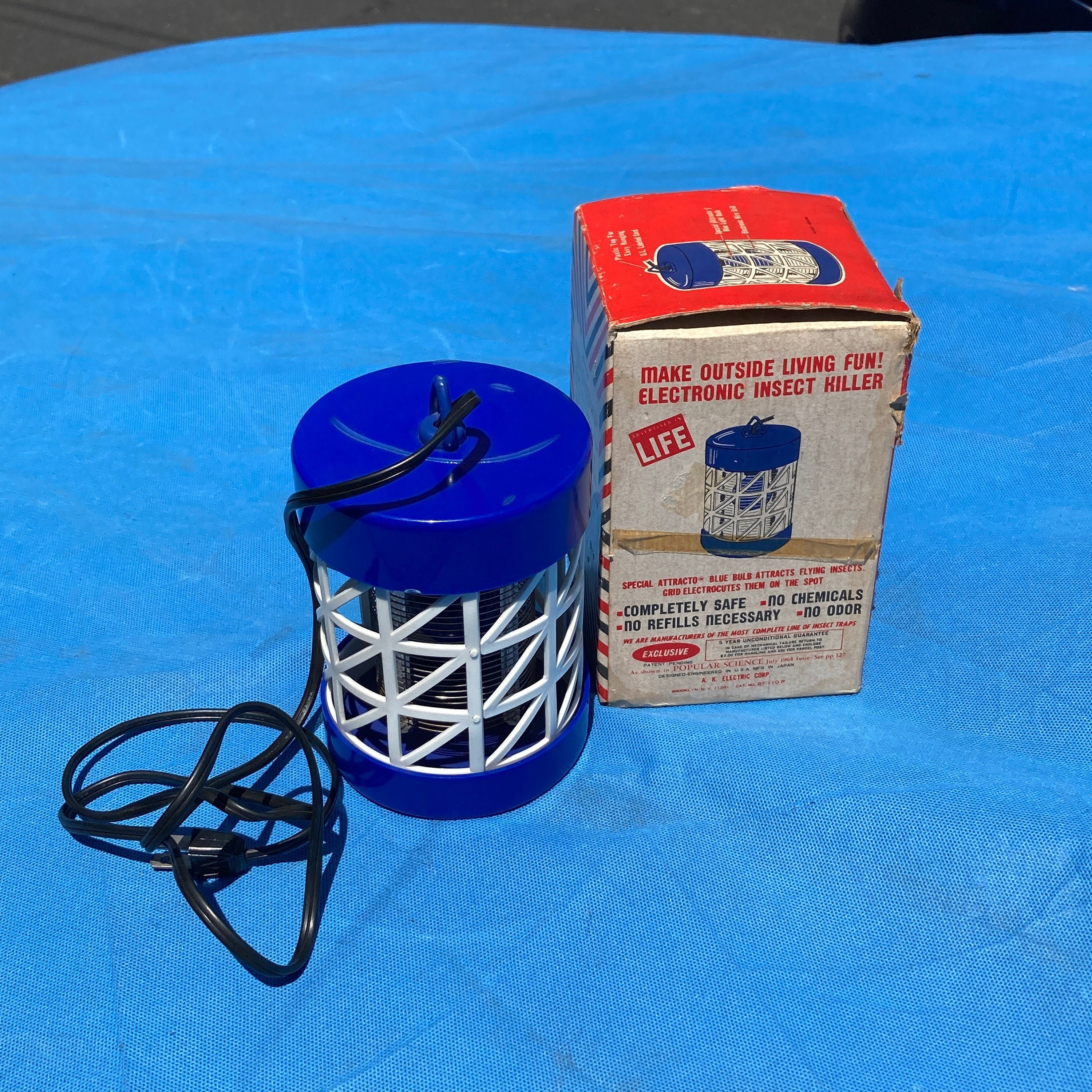 Murder Bug Insect Killer Vintage 1960s Bug Zapper with Box | Etsy