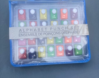 Alphabet Paper Punch - Etsy