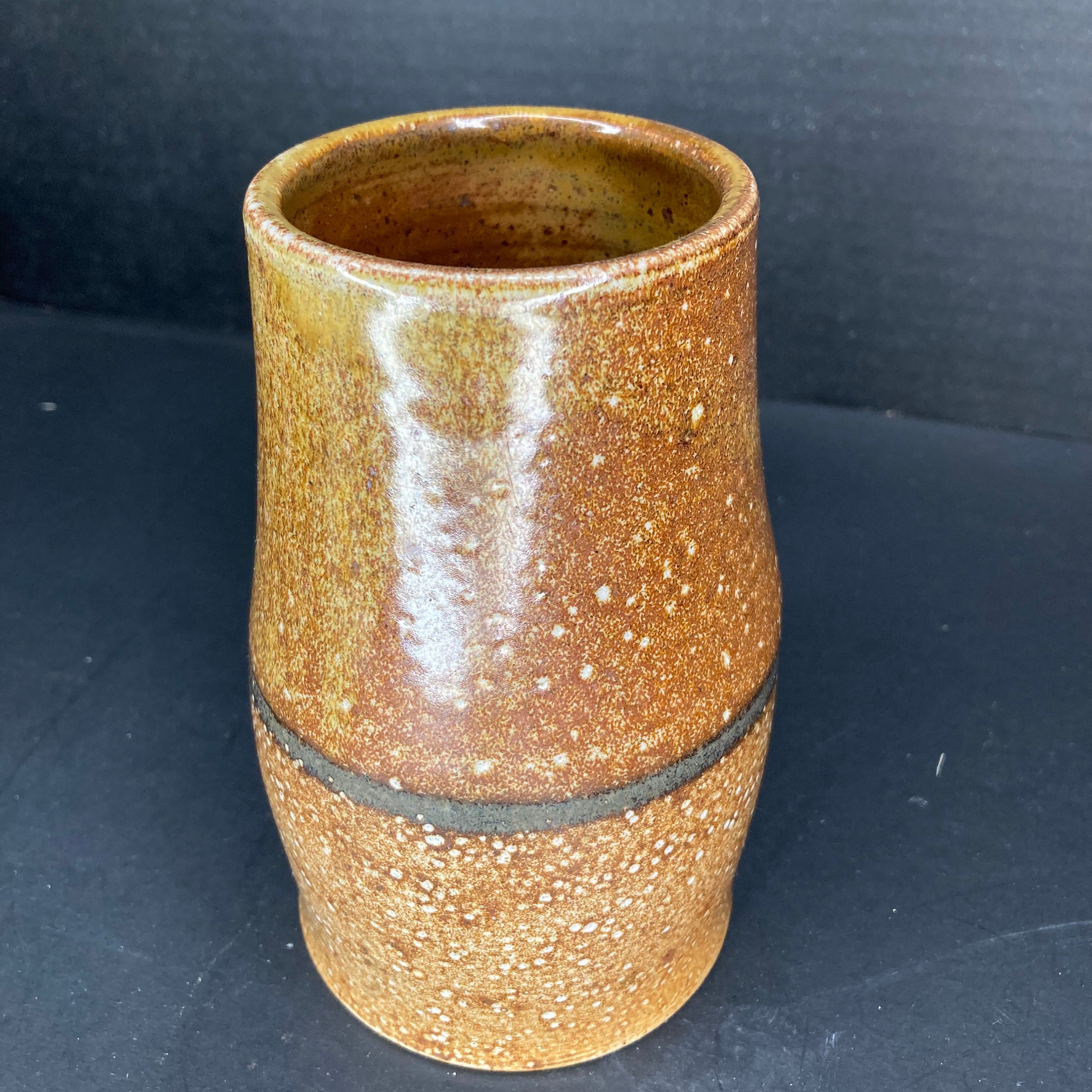 Thom Collins Studio Pottery Goblet Chalice Stein Signed | Etsy