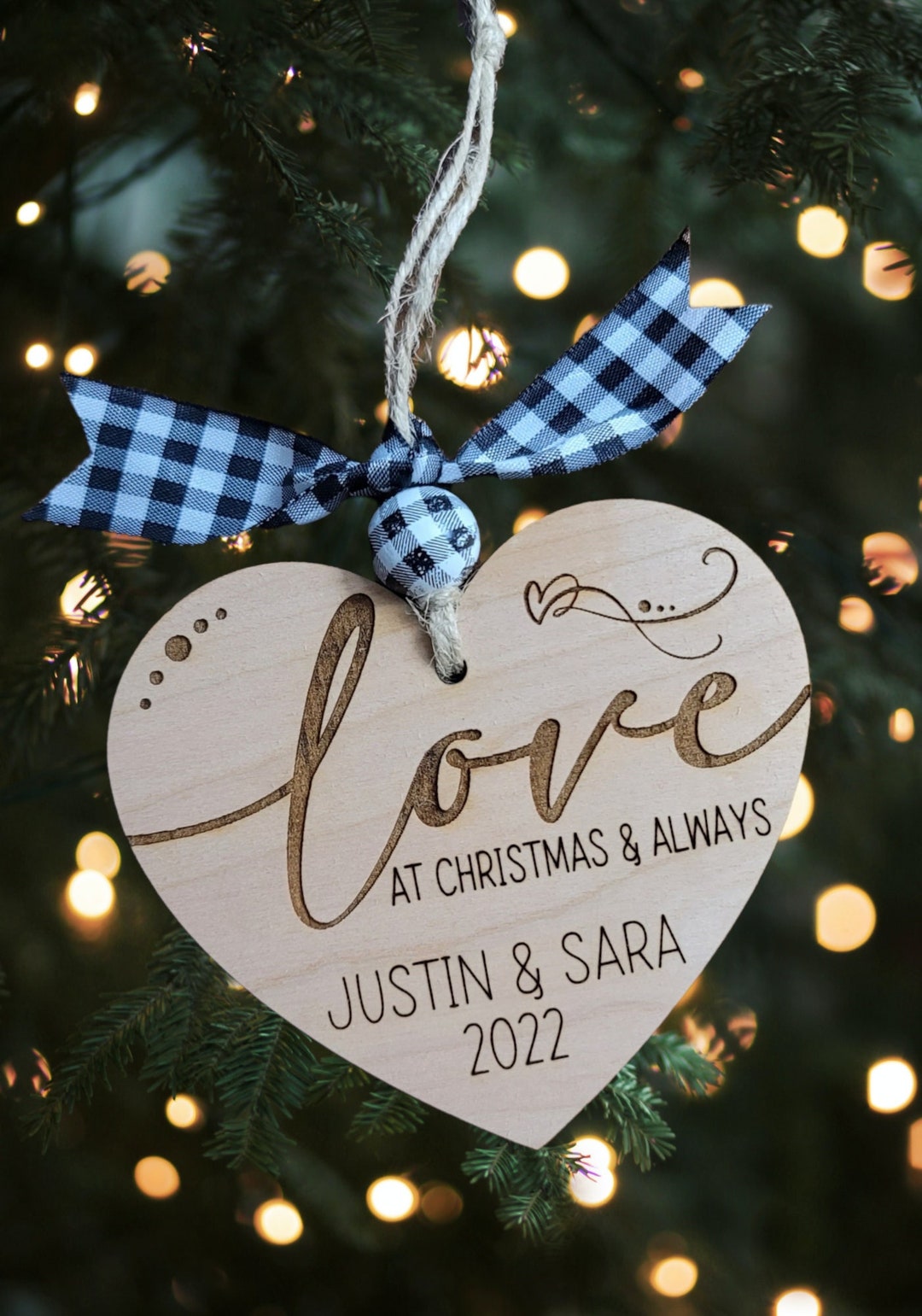 Love, Love at Christmas and Always, Christmas, Ornament, Couples, SVG ...
