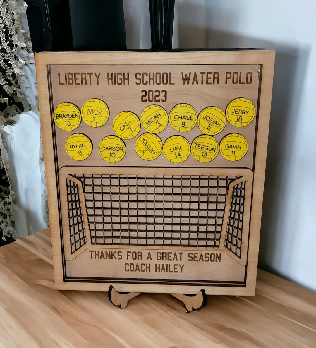 Water Polo, Water Polo Player, Water Polo Coach, Digital File, Laser ...