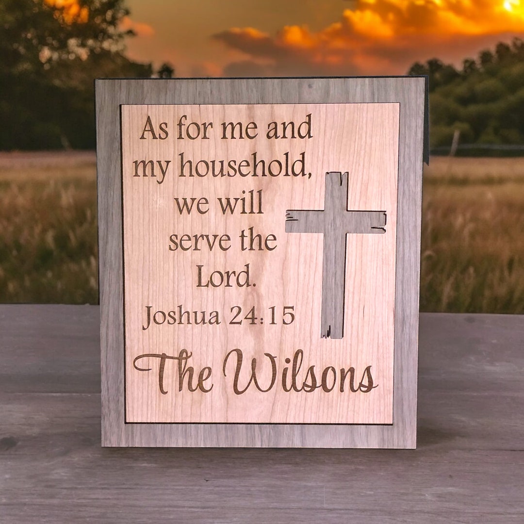 Serve the Lord Sign: Laser Cut SVG Glowforge File (digital File Only ...