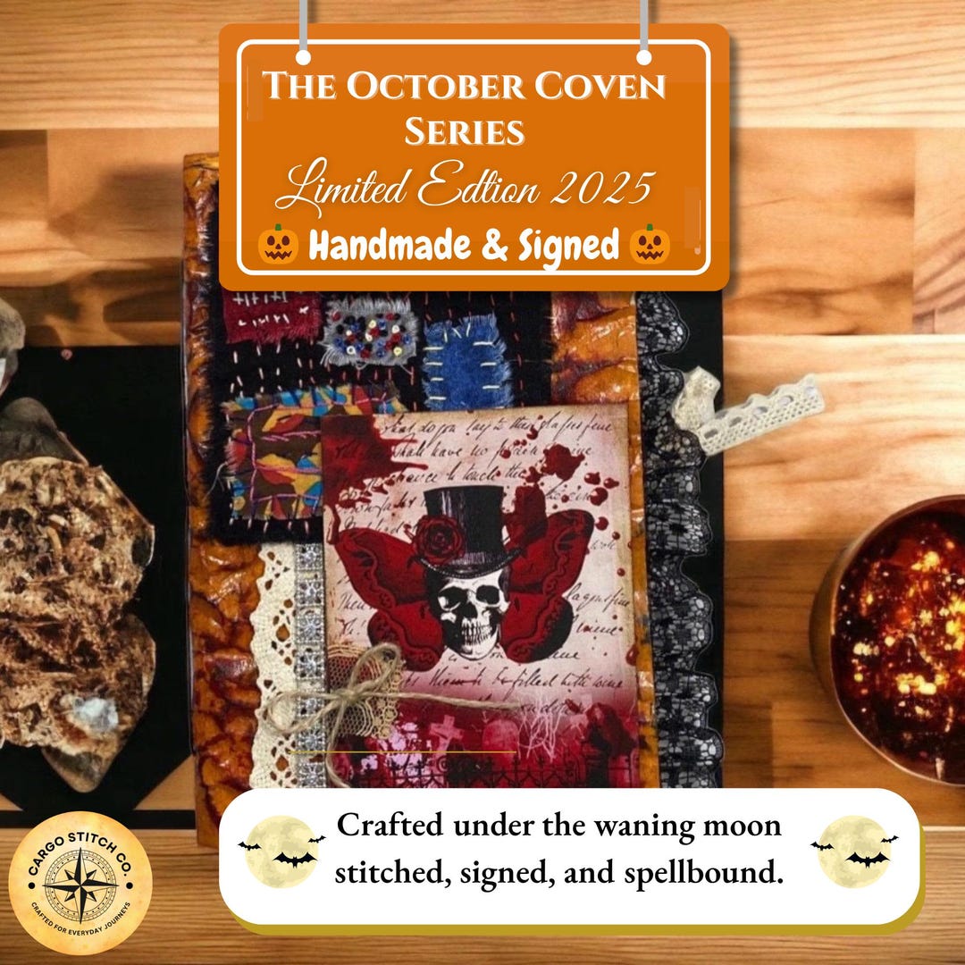 Crimson Skeleton Codex – October Coven Series – Gothic Halloween Junk ...