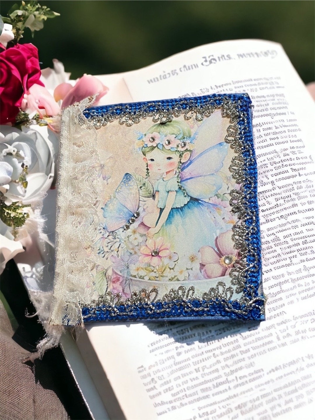 Angel Artist Cards Notebook, ATC Book, Art Cards Editions and Originals, ACEO, Gift Card Holder ...