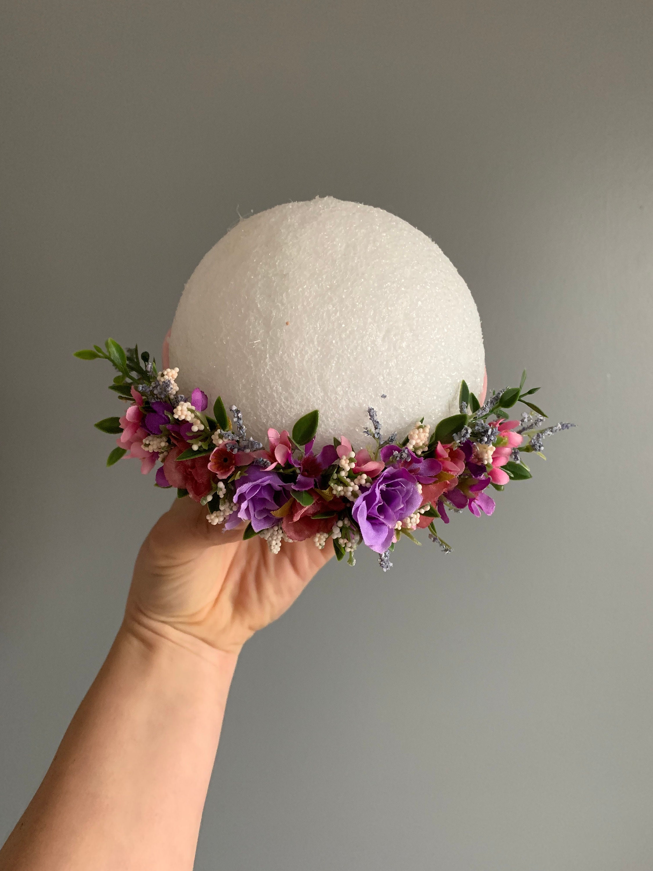 Flower Crown Toddler Flower Crown Newborn Nylon Flower Crown Baby flower-crown-toddler-flower-crown-newborn-nylon-flower-crown-baby