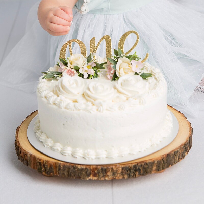 Floral Cake Topper - Etsy