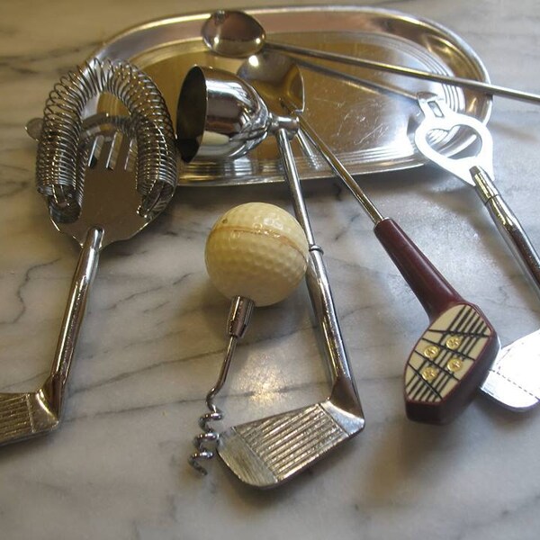 Golf Themed Bar Tool - Etsy