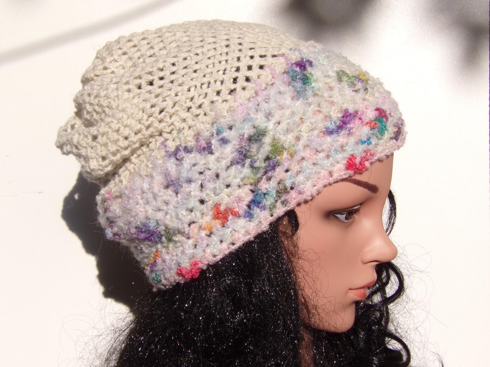 Women Tams Knit Hat Knit Beanie Mohair Hat Oversized Slouch - Etsy