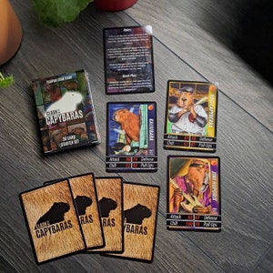 Clash of the Capybaras- 30 Card Starter Set - Etsy