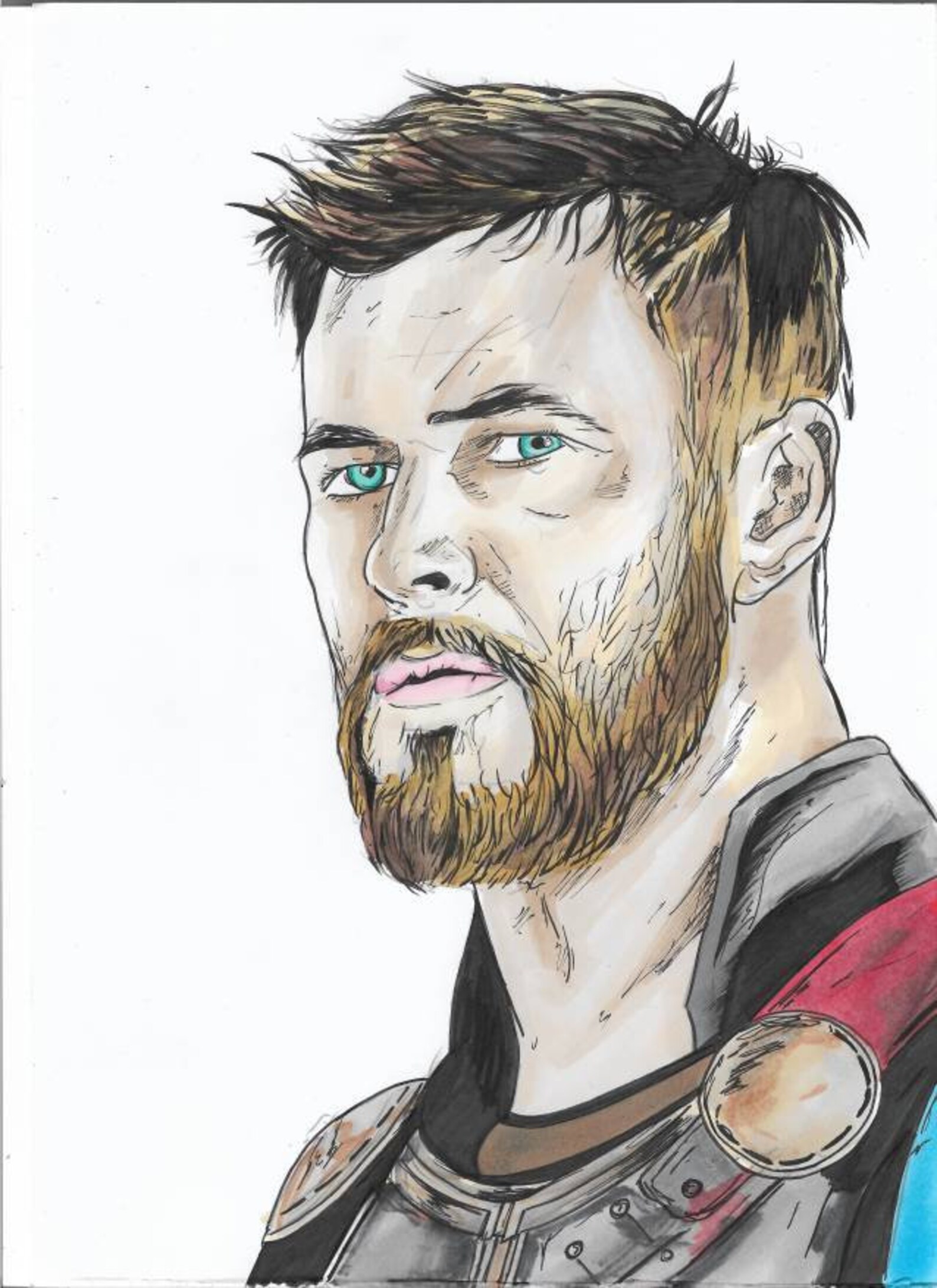 Thor Ragnarok A4 Portrait | Etsy