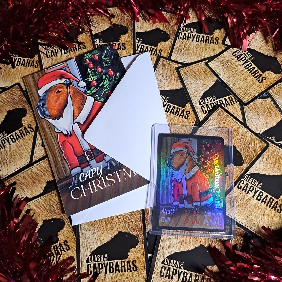 Clash of the Capybaras: Holiday Special. Limited Edition Holographic ...