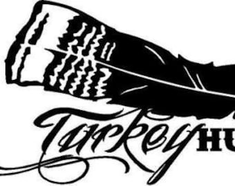 Turkey hunting decal | Etsy