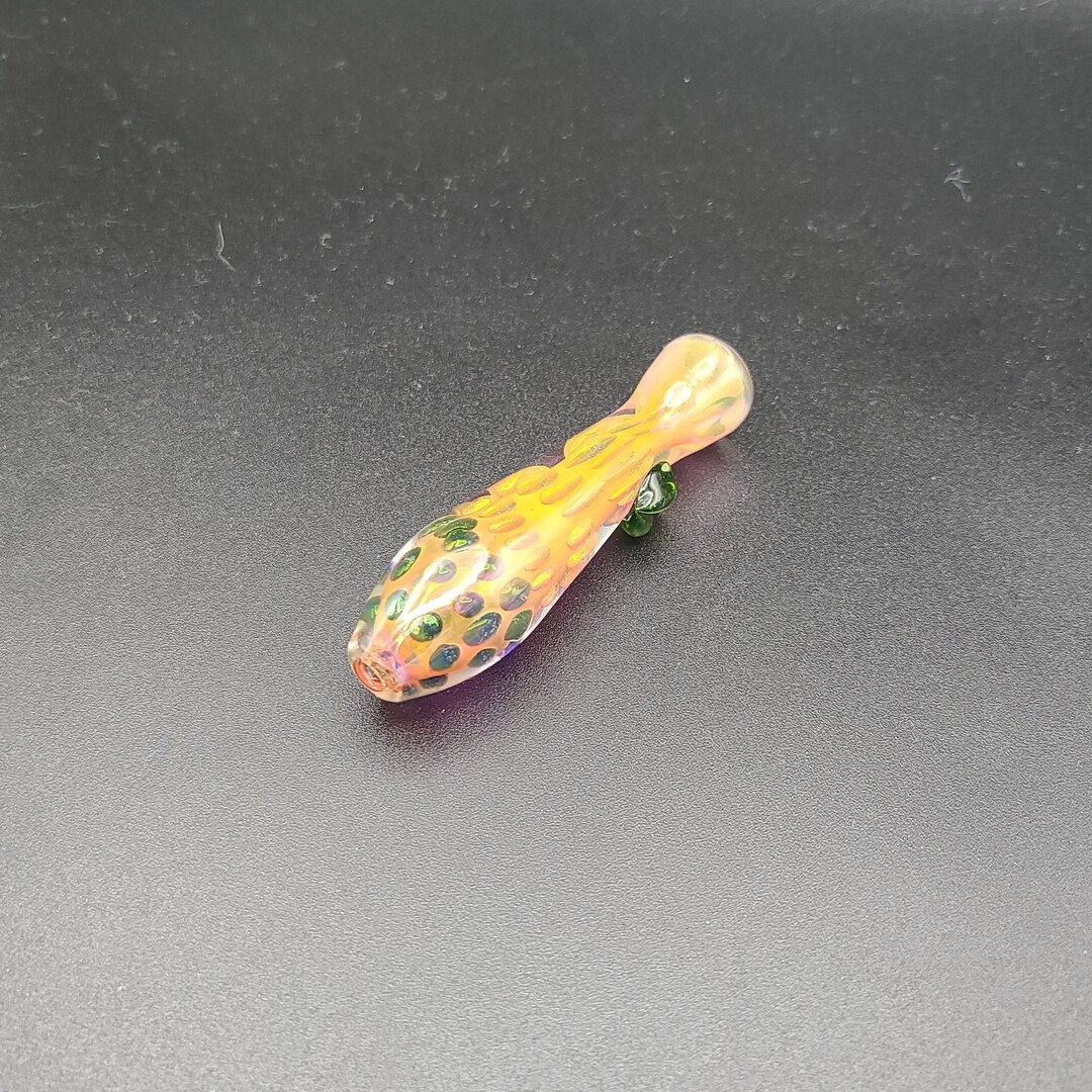 The "bowling Pin" Handmade Double-walled Premium Glass One Hitter ...