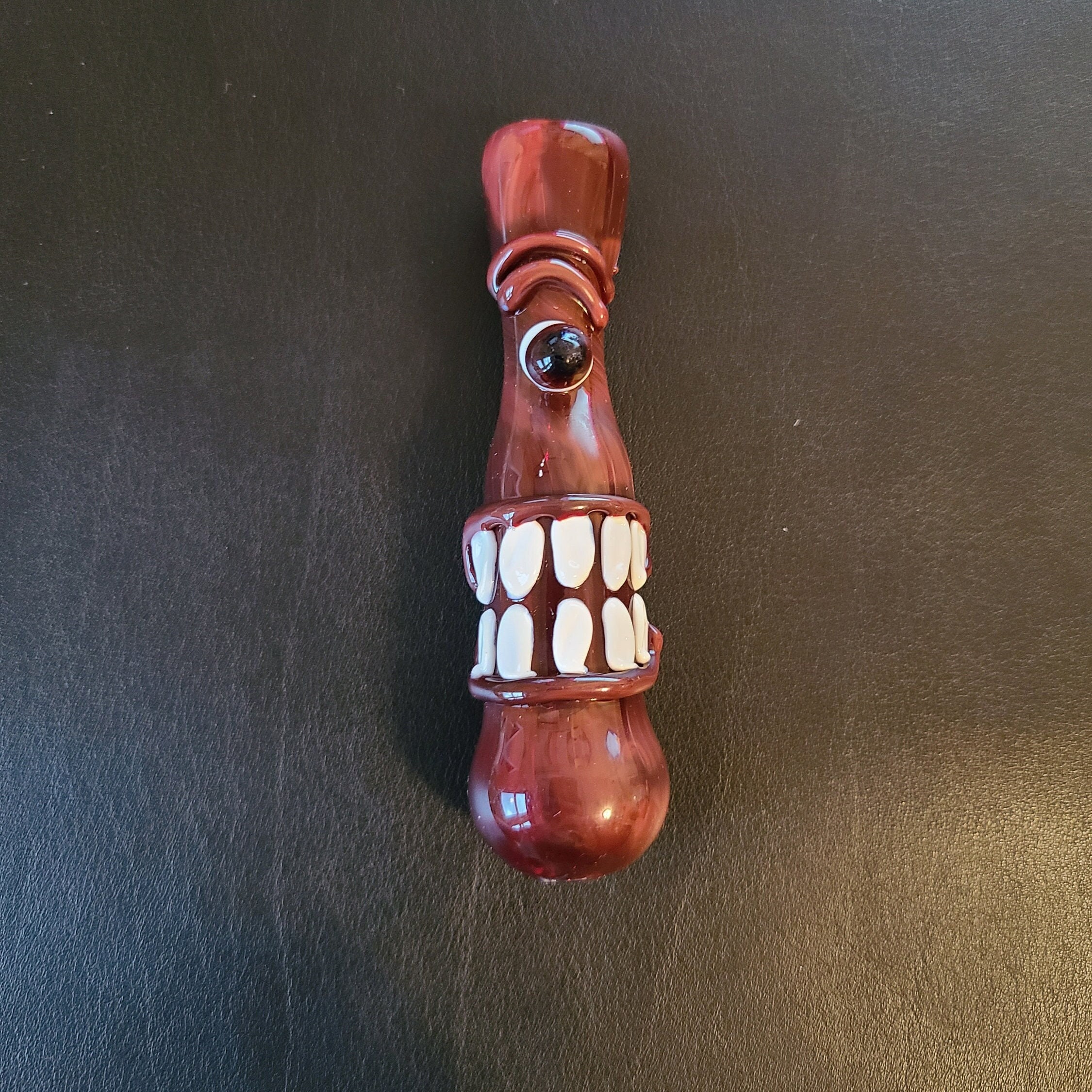 The "cyclops" Halloween Pipes, Artistic Glass Chillum, Monster Eyeball ...