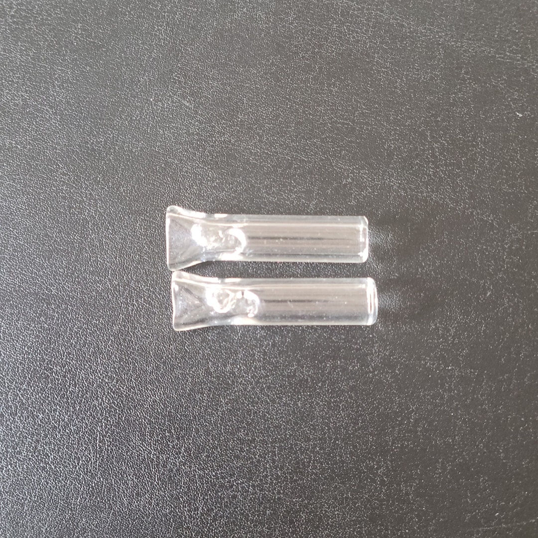 Glass Filter Tips for Rolling Papers | Reusable Flat Mouth 8mm Finger ...