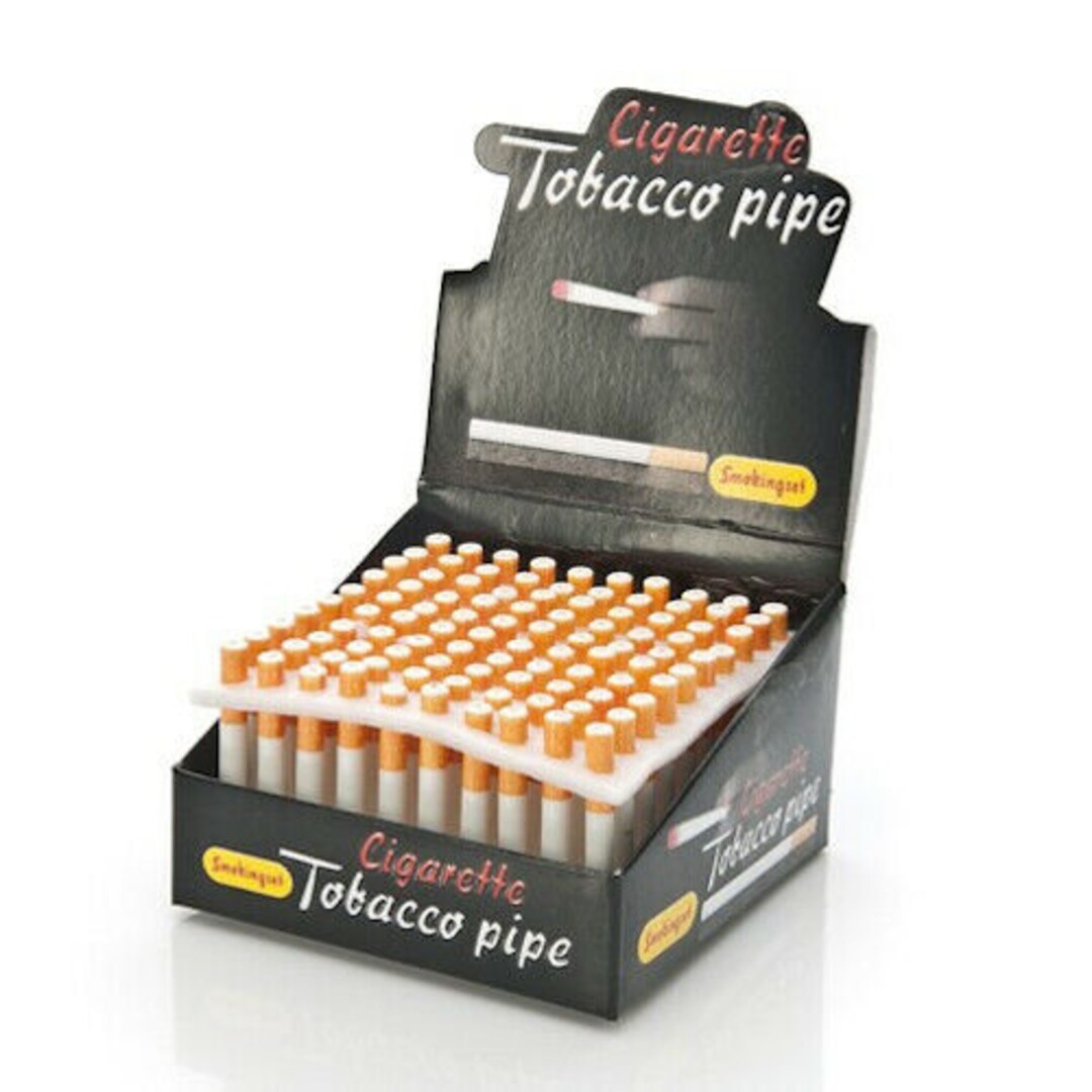 100-pack Metal One Hitter Cigarette Pipe Dugout Smoking Bats Chillum 3 ...