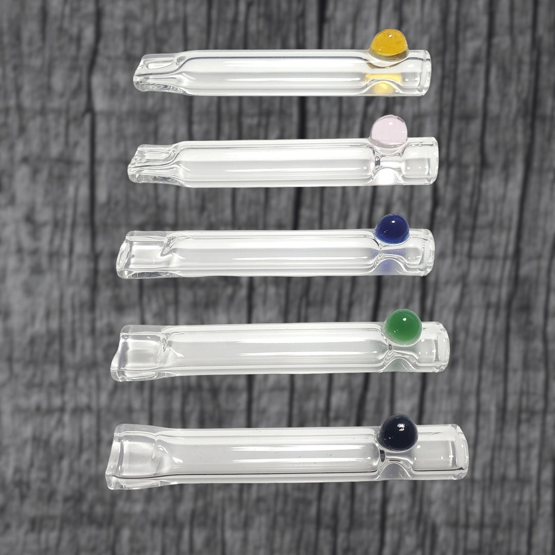 PINCHIE Tiny Glass One Hitter, Pinch Hitter Pipes, Tiny Travel Taster ...