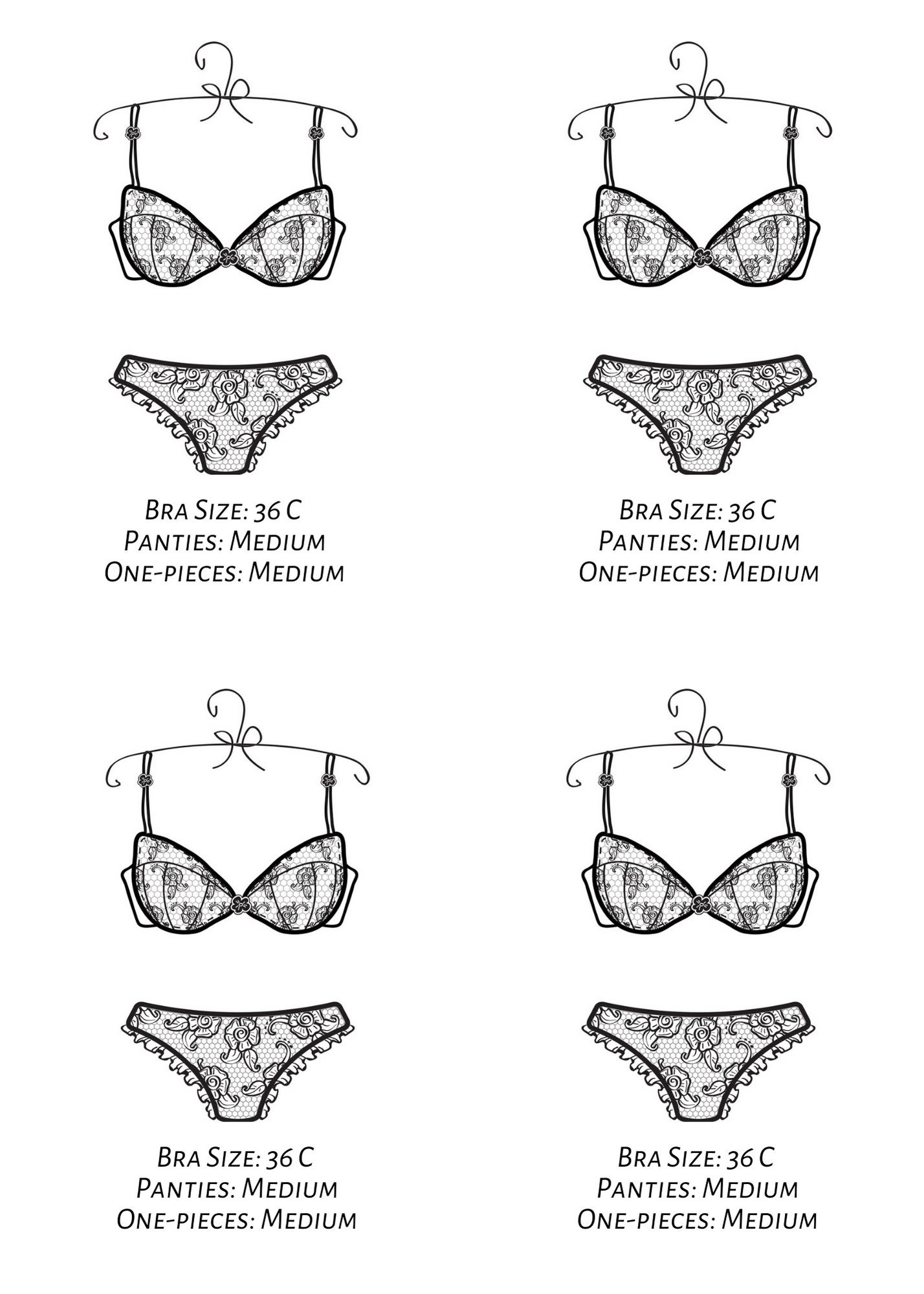 Simple Lingerie Shower Invitation Etsy
