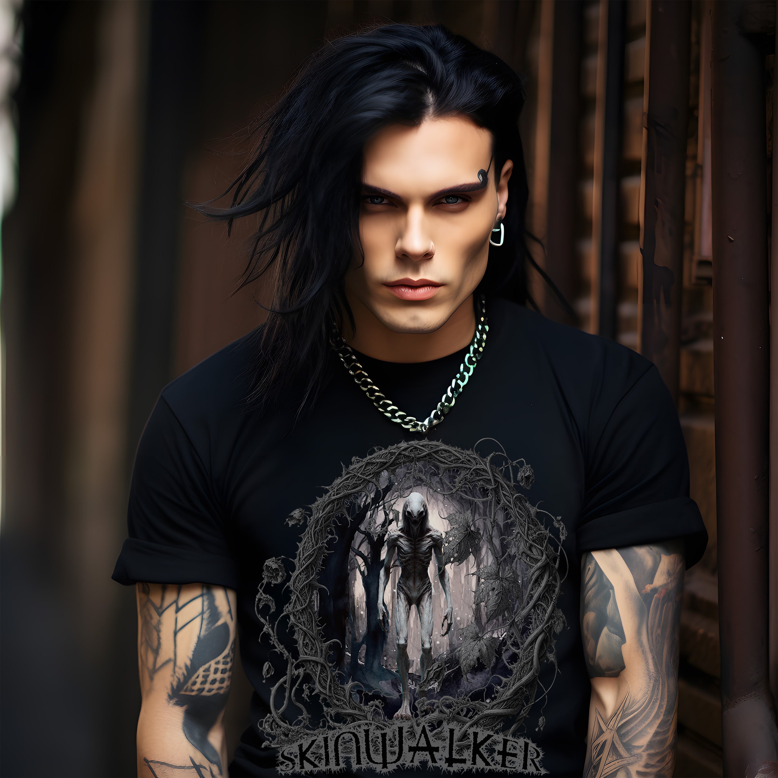 Skinwalker Cryptid Creepy Folklore Unisex T-shirt, Unique Gift ...