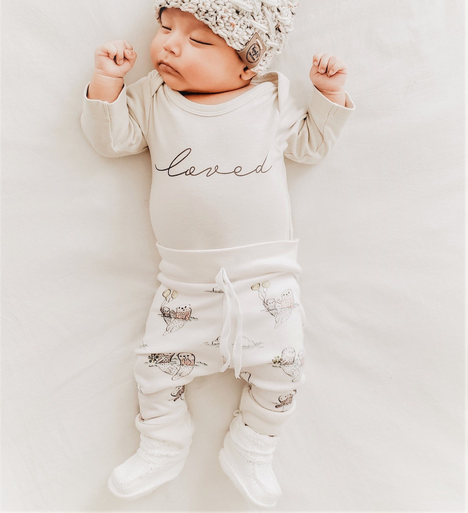 Organic Baby Clothes Gender Neutral Baby Clothes Otter Baby - Etsy