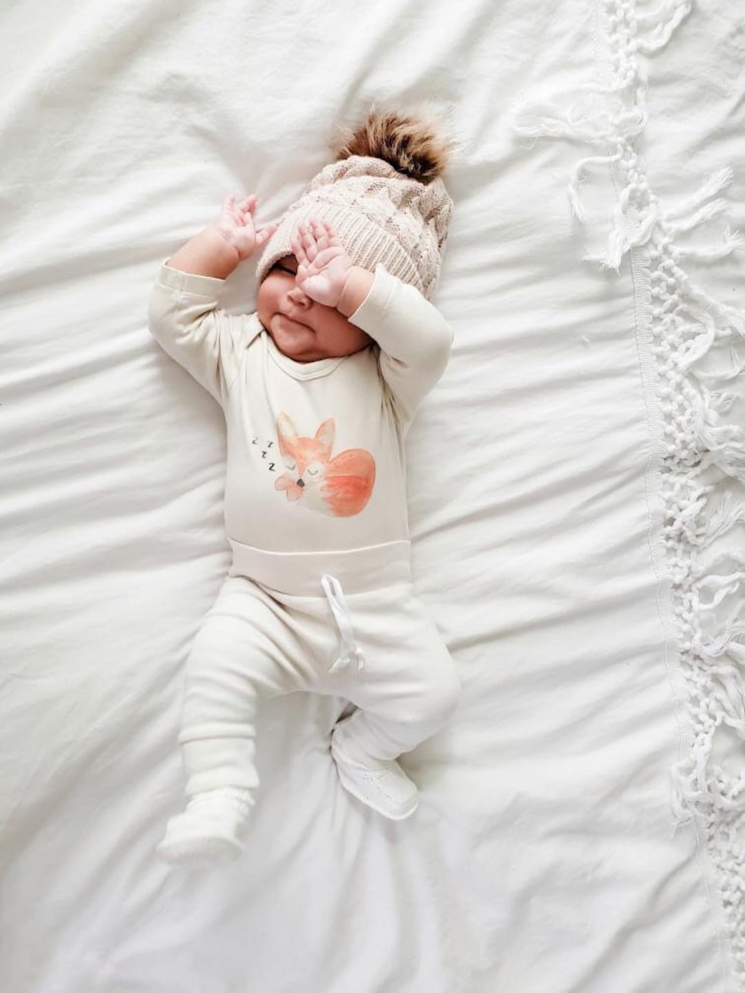 Organic Baby Clothes, Fox Baby Bodysuit, Fox Baby Clothing, Newborn ...