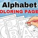26 ABC Alphabet Coloring Pages for Kids, Printable Preschool Worksheet ...