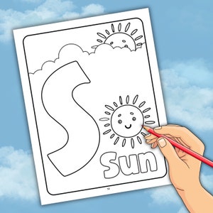 26 ABC Alphabet Coloring Pages for Kids, Printable Preschool Worksheet ...