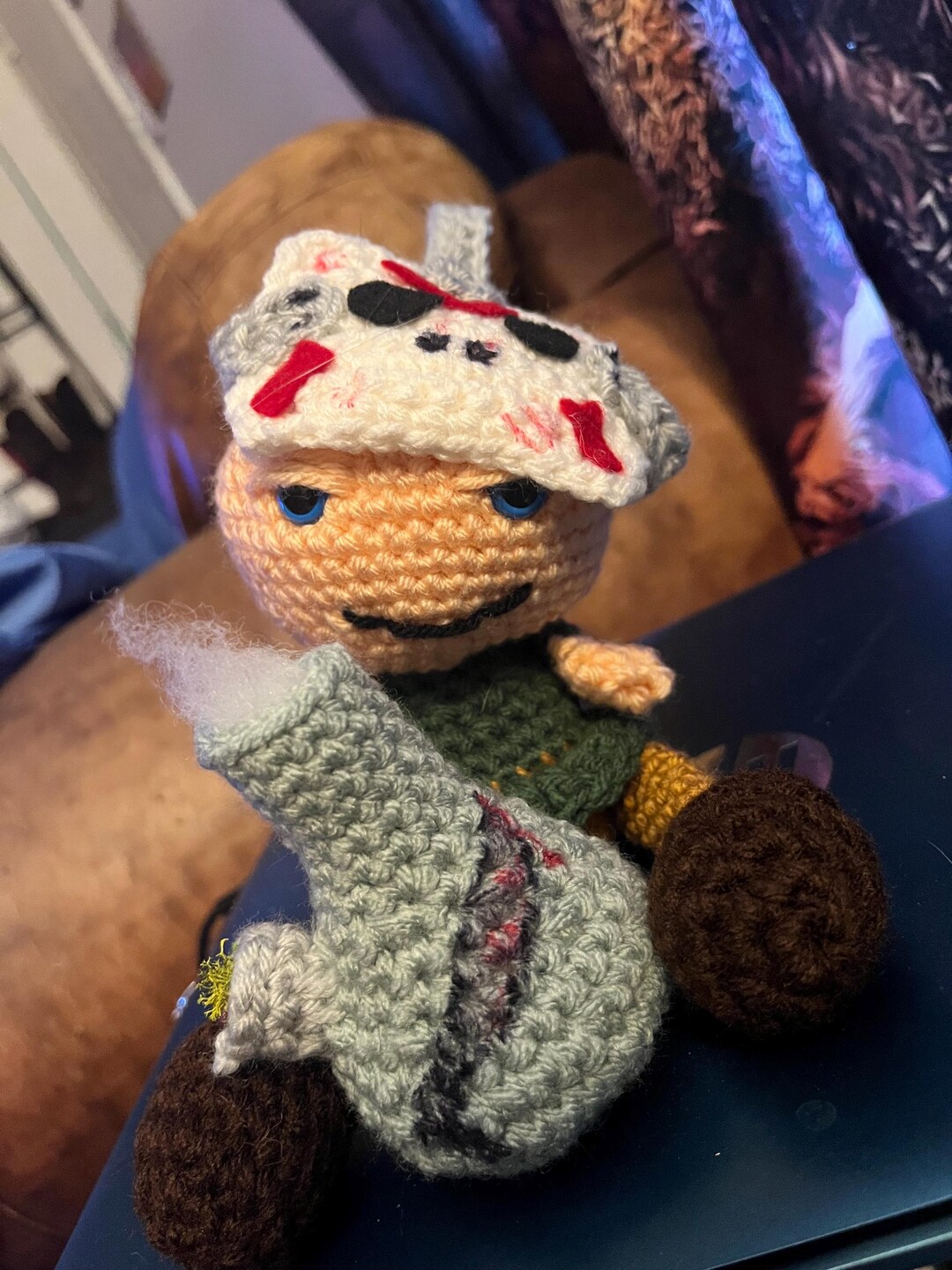 Toasted Tiny Slashers, Creepy and Cute Crochet, Horror Icons, Classic Slasher Fans, Handmade ...