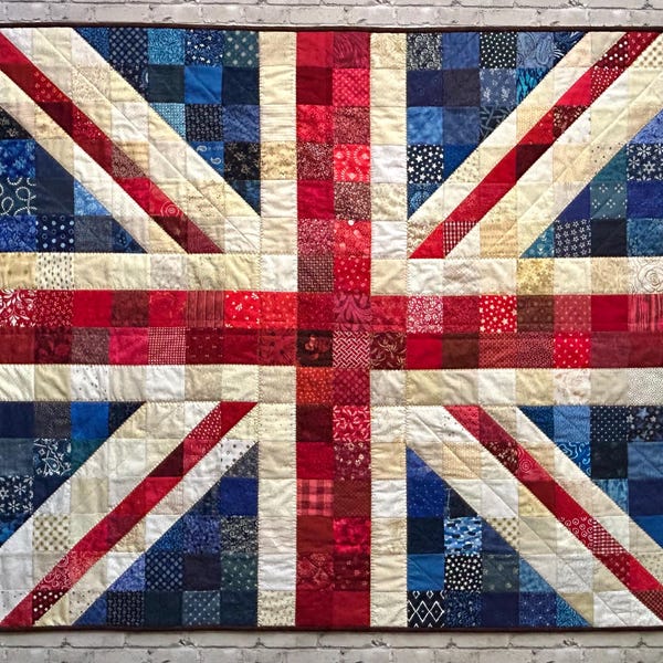 Union Jack Blanket - Etsy