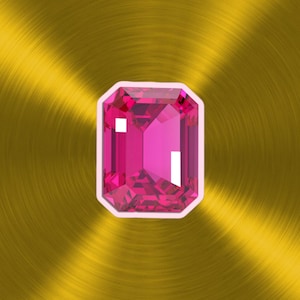 Pink Diamond Sticker - Etsy