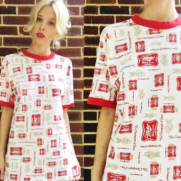 Miller High Life Shirt - Etsy