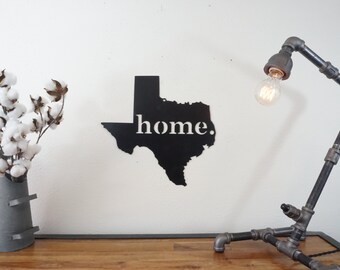 Antique Style Texas Wood & Metal Sign - Etsy