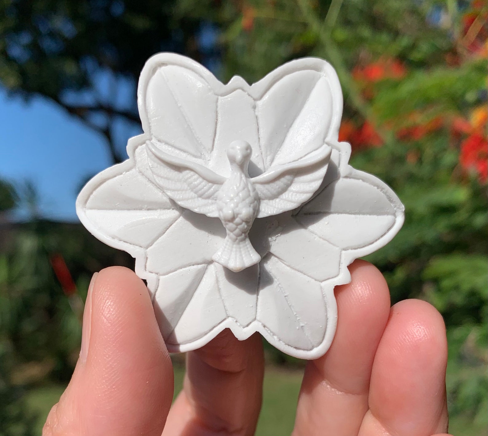 Holy Spirit Flower Set of 2 Keep One Give One Friendship Doves - Etsy