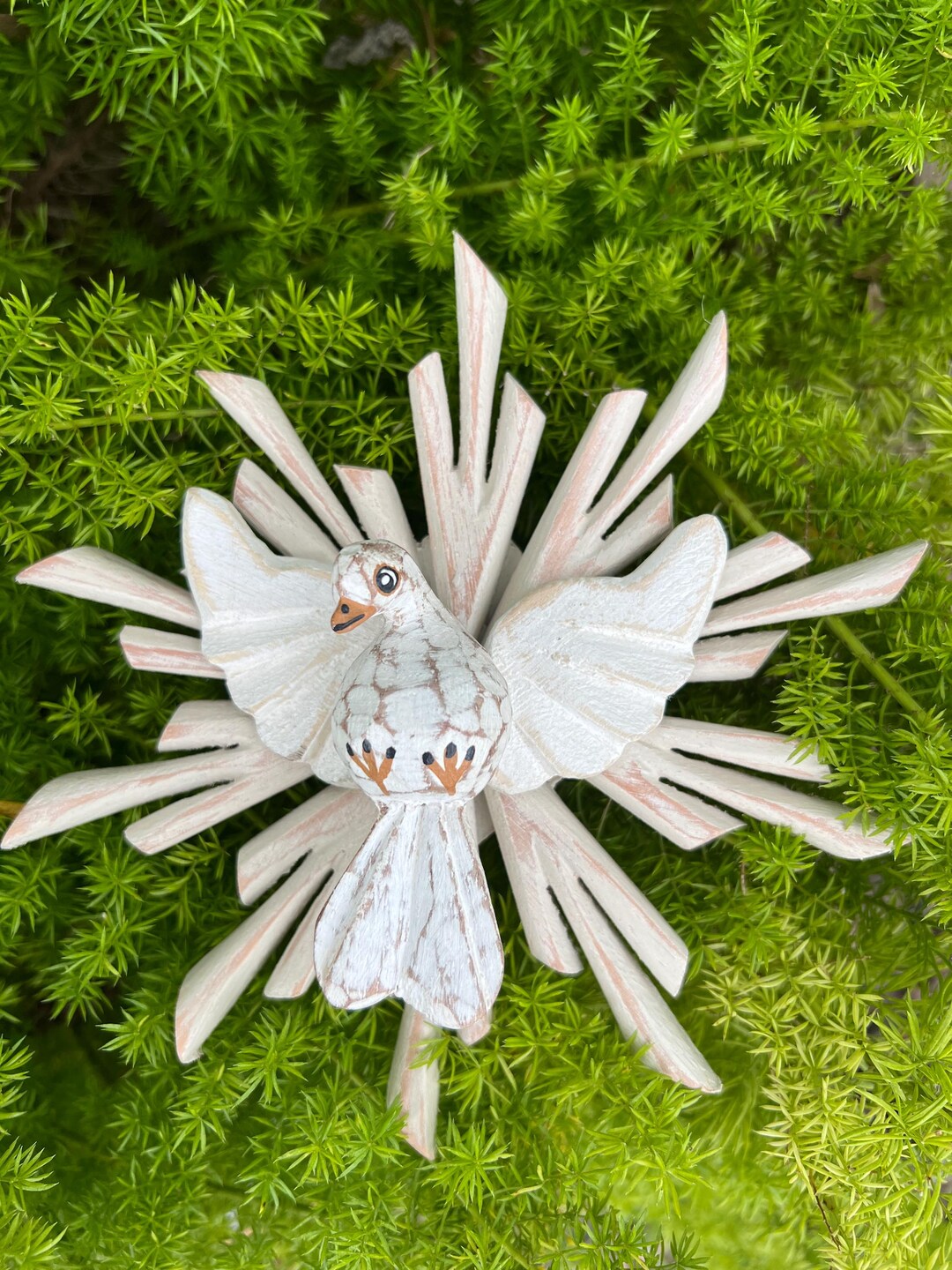 Holy Spirit of God Wall Trinity Dove Statue Wall Art Handmade Gift ...