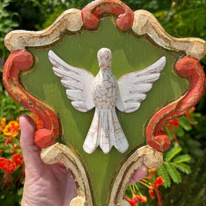 Handmade Holy Spirit Dove Wall Decor: Christian Wood Art - Etsy