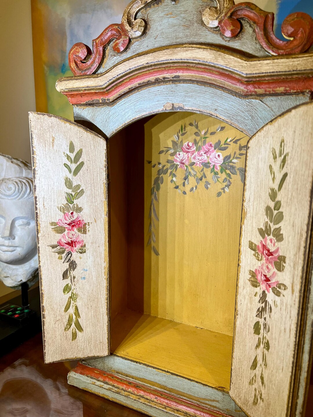 Wooden Oratory Handmade and Hand Painted 24 Baroque - Etsy