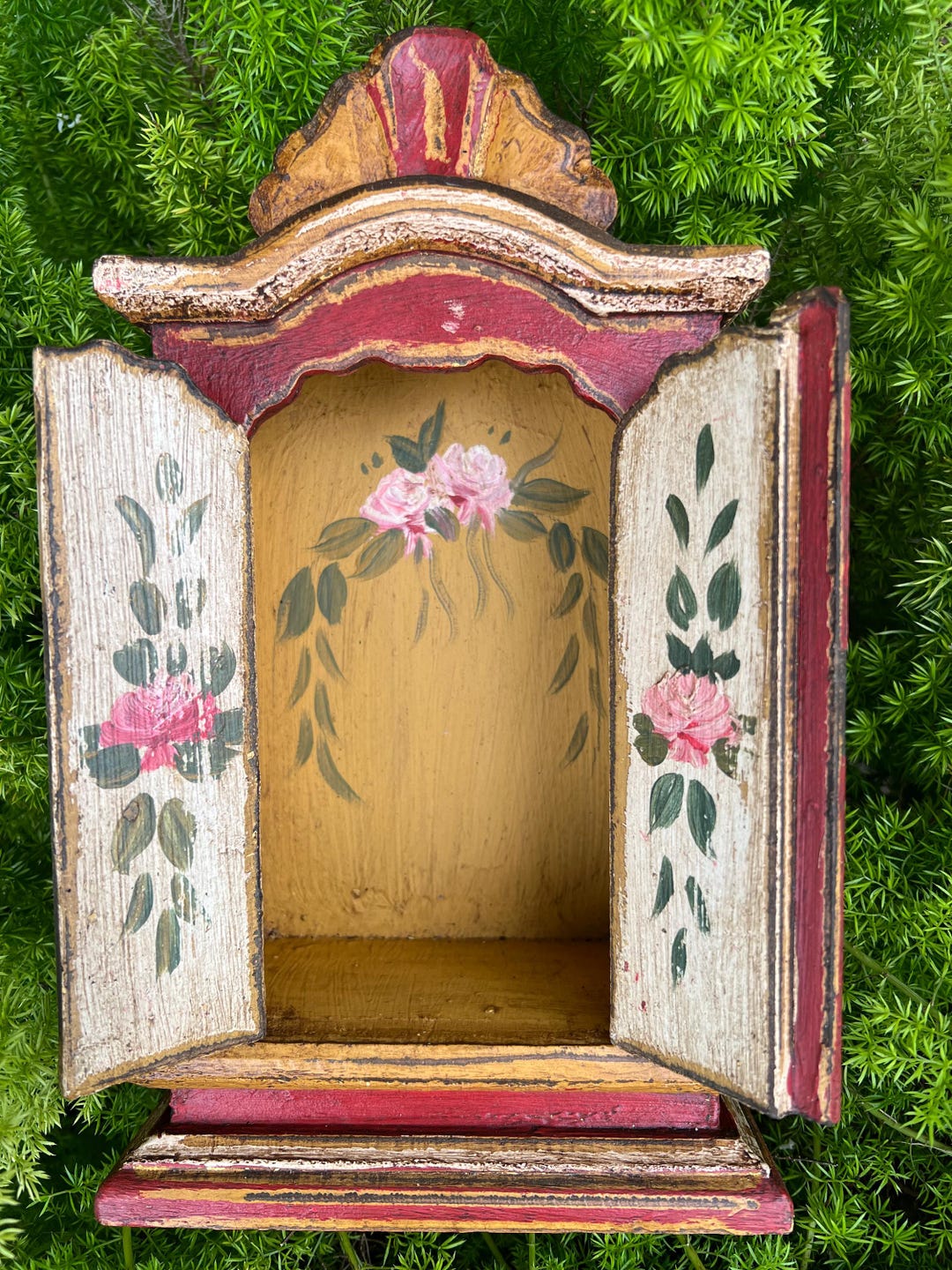 Handmade Wood Catholic Oratory: Vintage Style Prayer Niche, Sacred Home ...