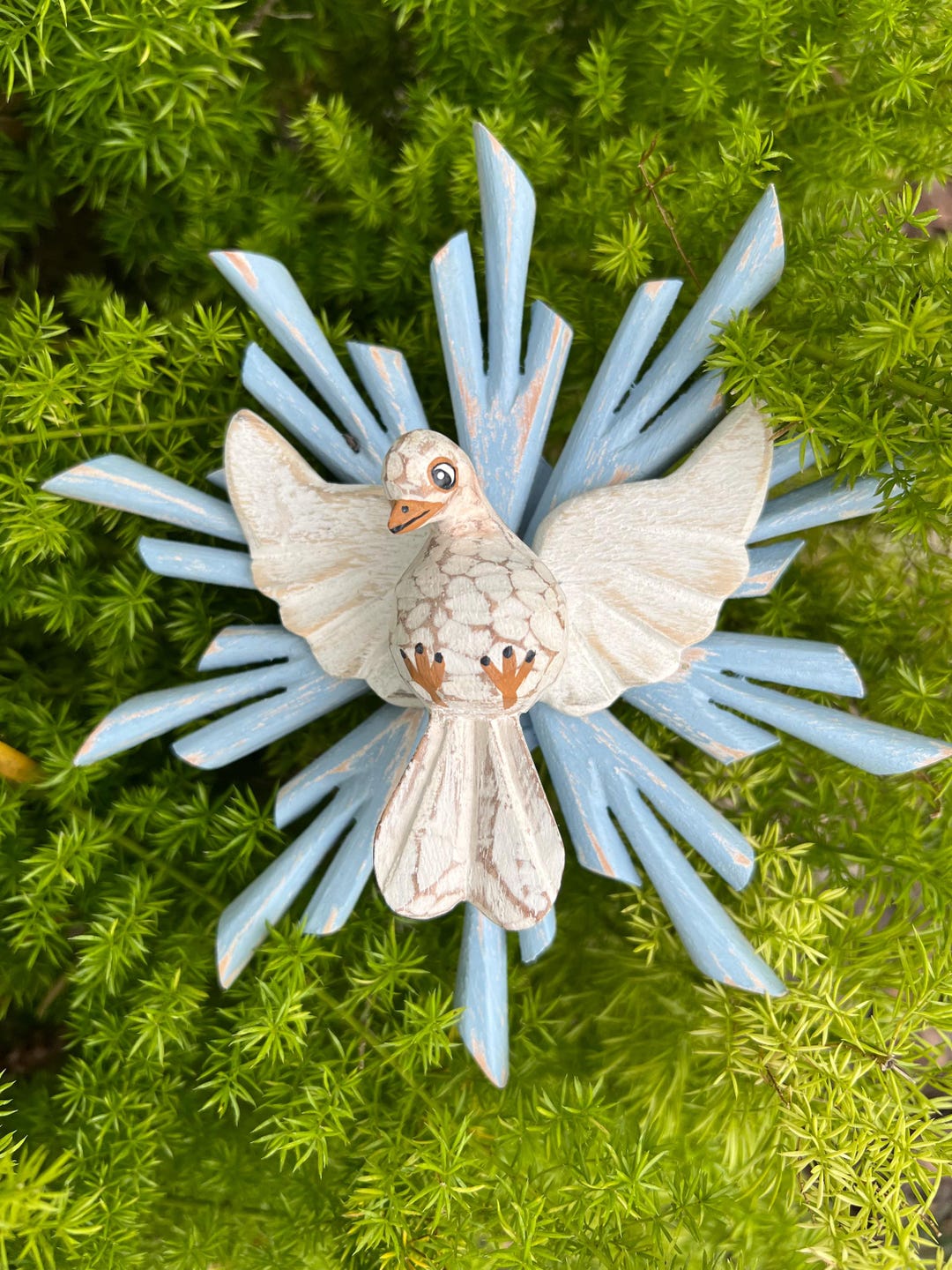Handmade Holy Spirit Dove Wall Art, Catholic Nursery Decor - Etsy